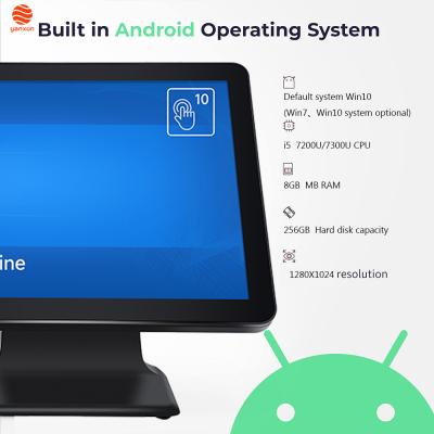 China 17 Inch Retail Cash Register Machine (POS System): Durable Build, Multiple Payment Ports & Receipt Printer Compatibility for sale