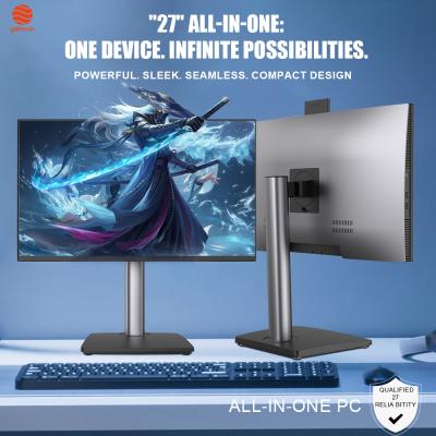 China 27 Inch UHD Resolution TF Gaming All-in-One Computer Monitor, 4K IPS Panel 144Hz with Fixed Bracket for sale