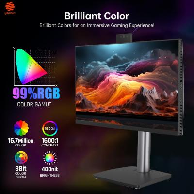 China 27 Inch UHD Resolution TF Gaming All-in-One Computer Monitor, 4K IPS Panel 144Hz with Fixed Bracket for sale