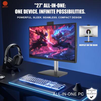 China 27 Inch UHD Resolution TF Gaming All-in-One Computer Monitor, 2K IPS Panel 100Hz with Fixed Bracket for sale