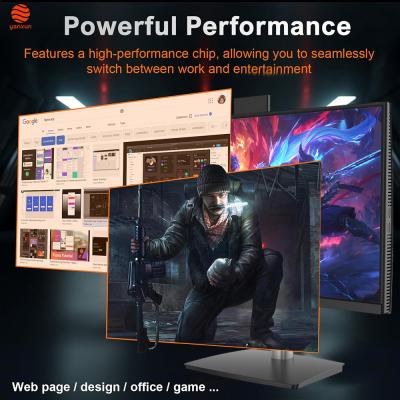 China 27 Inch UHD Resolution TF Gaming All-in-One Computer Monitor, 2K IPS Panel 100Hz with Fixed Bracket for sale