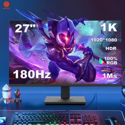 China 0.5ms Response Time 27 Inch Gaming Monitor 1920x1080 1K IPS Panel 140Hz Refresh Rate Motion Blur Reduction Smooth Visuals Fast Paced Games for sale
