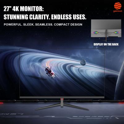 China 27 Inch Gaming Monitor 0.5ms Response Time 2560x1440 2K IPS Panel 240Hz Refresh Rate AMD Freesync Motion Blur Reduction Ensuring Smooth Visuals for sale