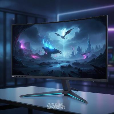 China 16.7M 8 bit Display Color High End Gaming Monitor USB Interface Type Offering Fast Response and Vivid Color Reproduction for sale