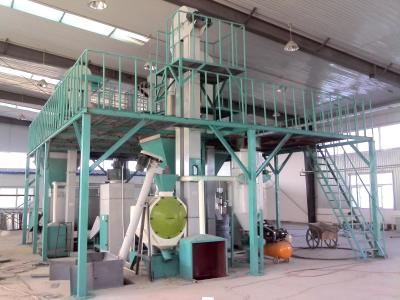 Cina La linea di produzione della pallina dell'alimentazione animale del pollame lavora 160 chilowatt a macchina 18t/H per bestiame in vendita