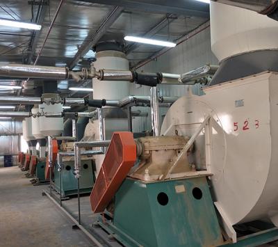 Cina linea di produzione dell'alimentazione di pollo di 22kw 1T/H macchina elettrica della pallina di acciaio al carbonio in vendita