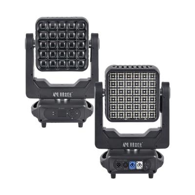 China Dual-Sided Matrix Focus Dyeing Light Bar DMX512 Controlled LED Source Aluminum Body Head Shaking Background Shaking for sale