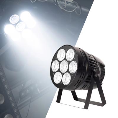 China L407 Seven-Eye Cob Surface Professional Stage Par Lighting DMX Warm Cold Two-Color Soft Light for Studio Live Broadcast Room for sale