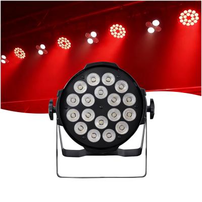 China L18B 18x10W RGBW 4in1 Mini Wash LED Event Par Light DMX Stage Lights for Disco Party Wedding Events Strobe Effect Par Light for sale
