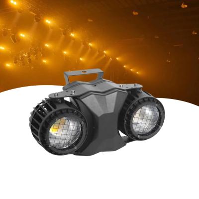 China BD02F 2 Eye Waterproof IP65 200W LED Stage Light Blinder for Audience White Warm White Light with DMX Control for Outdoor Event for sale