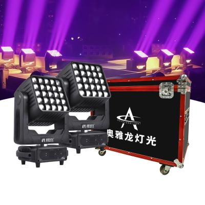 China YT25XY 25*40W Supershow Double Moving Head Matrix Beam DJ Disco Stage Lights Outside Event Lightclub 1000w LED Zoom Wash Light for sale