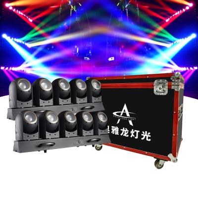 China 360 RGBW LED Beam Lights 500W 5*80W DMX512 RDM Independent Control 5 Head Automatic Correction 6000K Daylight IP20 Stage Light for sale