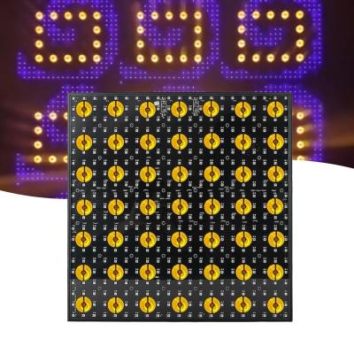 China JZ49L 7x7 49pcs LED Background Matrix Pixel Panel Strobe Light Bar Stage Lighting Equipment Club Party Wedding Stage Lights for sale