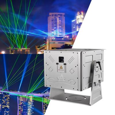China JG40F Professional 40W Powerflul Sky Lazer Waterproof RGB Animation Laser Light for Outdoor Laser 3D Projector Stage Equipment for sale