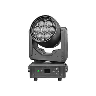 China FY740L Wholesale Factory Price 7pcs 40W 4in1 LED Bee Eye Wash Moving Head Light Nightclub Bar Stage Lighting for sale