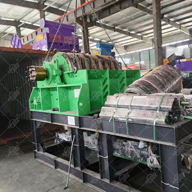 Industrial Scrap Metal Double Shaft Shredding Machine Metal Crusher 16