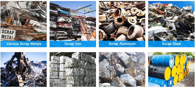 Scrap Iron Metal Steel Hammer Mill Large Scrap Metal Crusher Machine For Recycling Iron Aluminium Copper 2