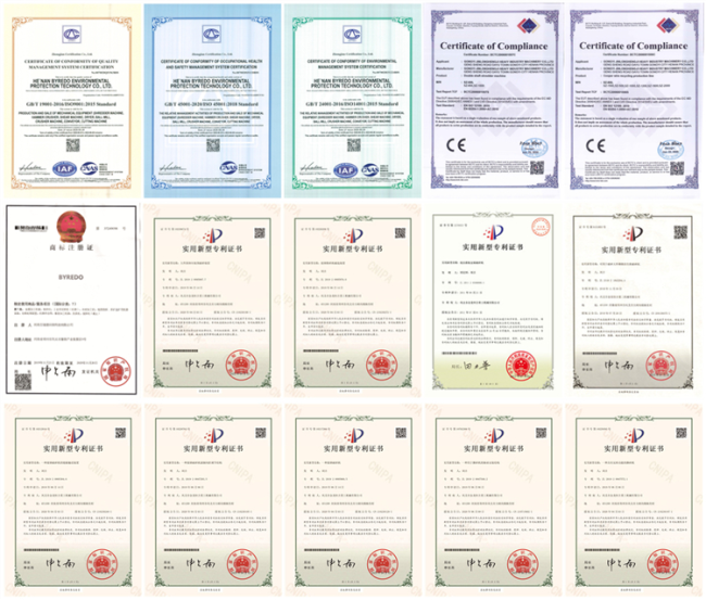 Product certifications
