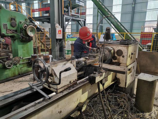 Production line of recycling equipment