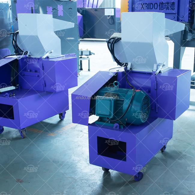 Plastic crusher operation