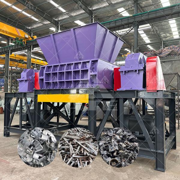 Quality Tin Can Scrap Aluminum Metal Can Metal Shredder Machine for sale