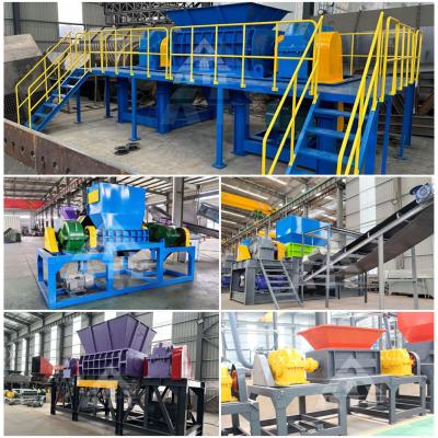 China Aluminum Extrusion Scrap Shredding Machine Scrap Iron Sheet Aluminum Metal Shredders Machine For Aluminum Recycling for sale