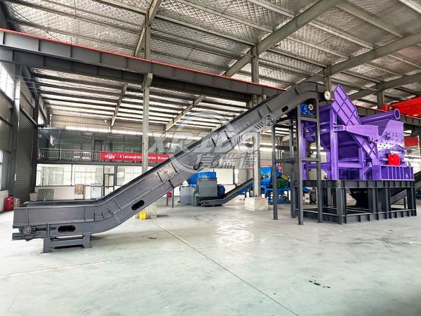 Quality Air Condition Radiator Shredder Recycling Copper Aluminum Radiator Separator for sale