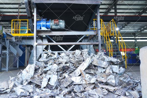 Quality Car Wheel Aluminum Shredder 22000Kg/Hour Car Body Shredder Machine Metal for sale