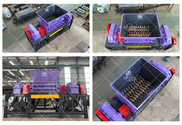 Quality 300Kg/H-22000Kg/H Aluminum Shredder Machine Industrial Shredder Metal for sale