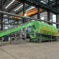 China Automatic Waste Sorting Trommel Screen 50-500T/D Capacity with 85% Bag Breaking Rate for Municipal Solid Waste for sale