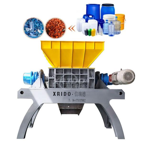 Quality Automatic Single Shaft Plastic Shredder Crusher Combination Machine for Manufacturing Plants Farms for Abs Pc Ps pa Pppe for sale