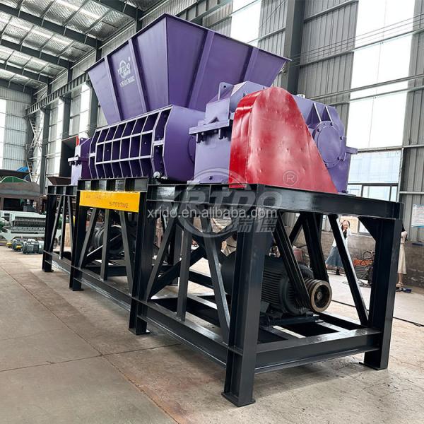 Quality Waste Shredder Machine Small Metal Crusher Machine Carton Shredder Price for sale
