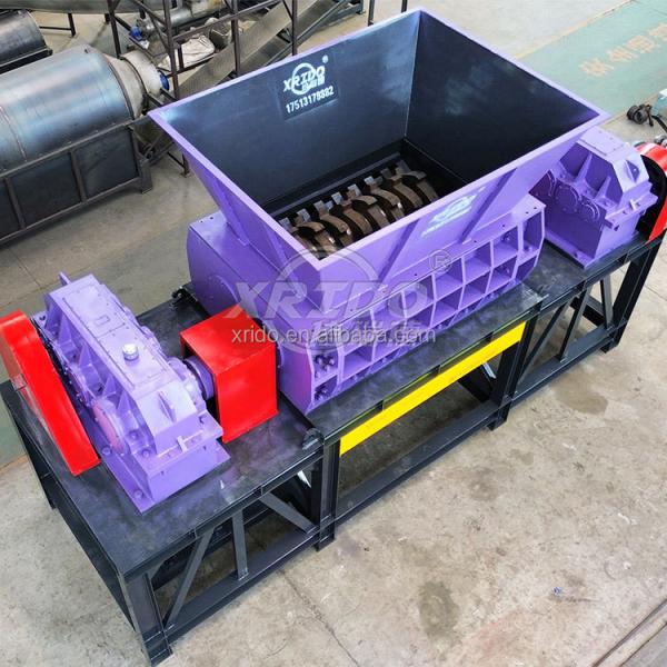 Quality Waste Shredder Machine Small Metal Crusher Machine Carton Shredder Price for sale