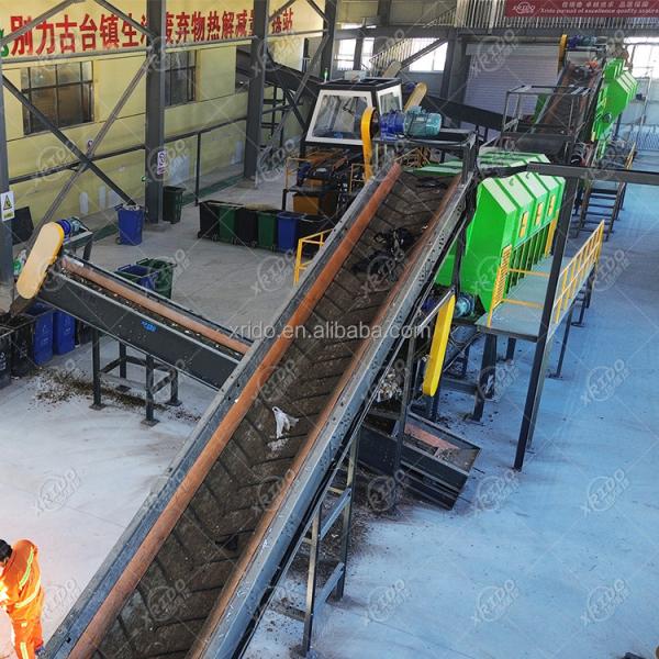 100T/D 200T/D 400T/D Sorting Robotic Arm Garbage Sorting Machine