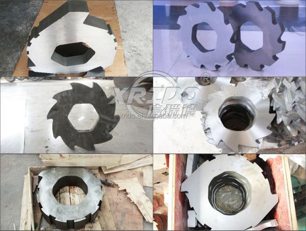 Quality Twin Shaft Shredder 300-22000Kg/Hour Aluminum Scrap Shredder for sale