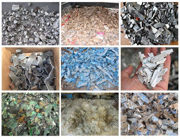 Quality Twin Shaft Shredder 300-22000Kg/Hour Aluminum Scrap Shredder for sale