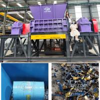 Quality Car Bumpers Body Metal Shredder Copper Alloy Industrial Waste Shredder for sale
