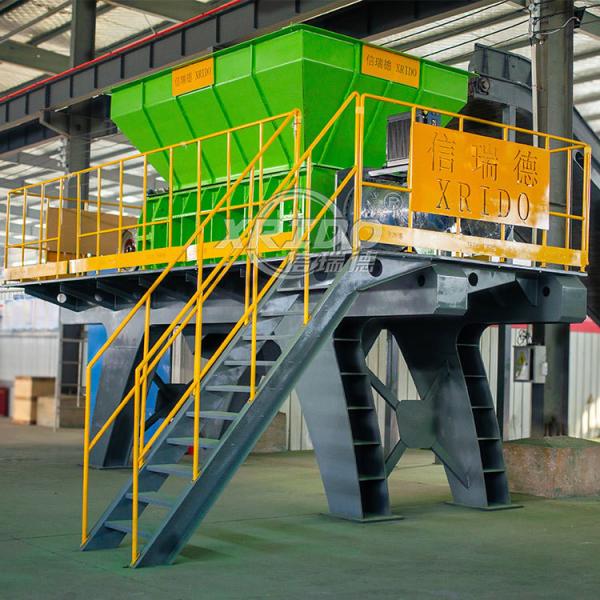 Quality Car Bumpers Body Metal Shredder Copper Alloy Industrial Waste Shredder for sale
