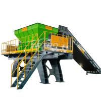 China Customizable Double Shaft Shredder for Waste Metal Plastic Bottle 10-15mm Output for sale