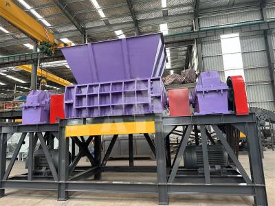 China 2t/D-3t/D Tyre Recycling Machine Tire Crusher Waste Rubber Tyre Shredder Machine for sale