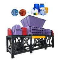 China Two Shaft Plastic Shredder Machine with 600-480mm Crushing Cavity and 15kW Dual Motor for Industrial Recycling for sale