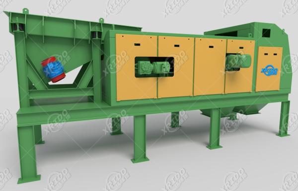 アルミニウムリサイクル用エディ・コレント非鉄金属分離機