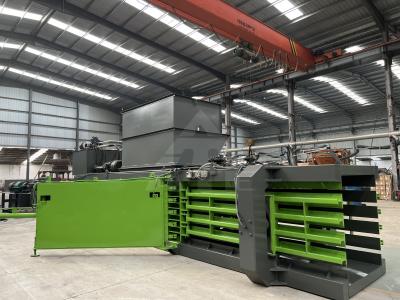 China Aluminium Can Baler 100 Ton Hydraulic Press Baler Horizontal Cardboard Baler Machine for sale