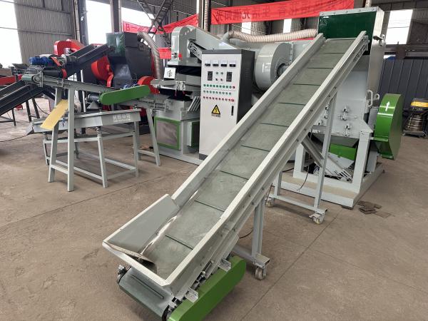 Quality Copper Wire Recycling Machine Copper Cable Granulator Automatic Dry Copper Rice for sale