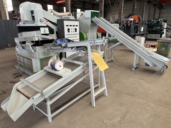 Quality Copper Wire Recycling Machine Copper Cable Granulator Automatic Dry Copper Rice for sale