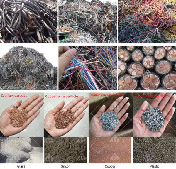 Quality Cheap Copper Scrap Cable Granulator Copper Wire Waste Recycle Machine Copper for sale