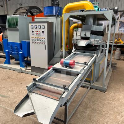China Copper Wire Waste Recycling Machine Copper Wire Separator Crushing Cable Copper Granulator for sale