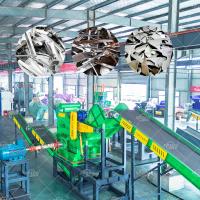Quality Metal Recycling Machine Car Body Metal Crusher Aluminum Cans Scrap Crusher for sale