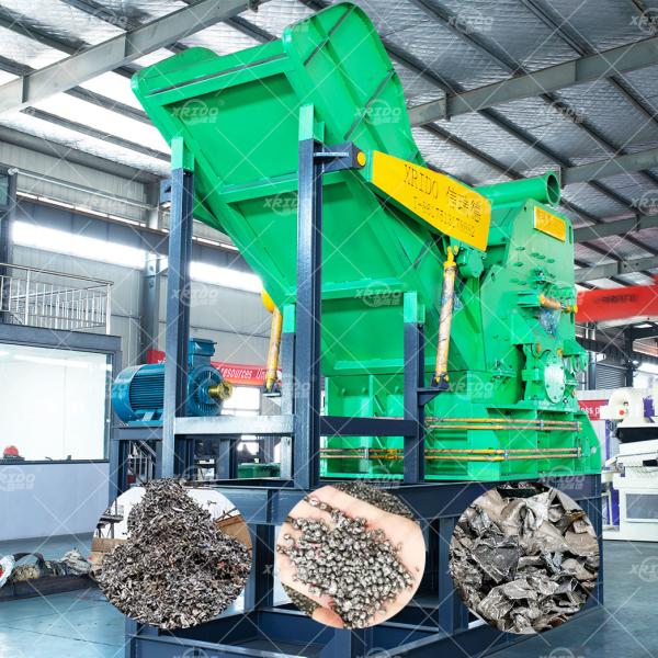 Quality Scrap Iron Metal Steel Hammer Mill Large Scrap Metal Crusher Machine for sale