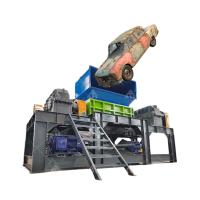 Quality Metal Recycling Shredder Waste Car Shell Shredder Motorcycle Shredder Pre for sale